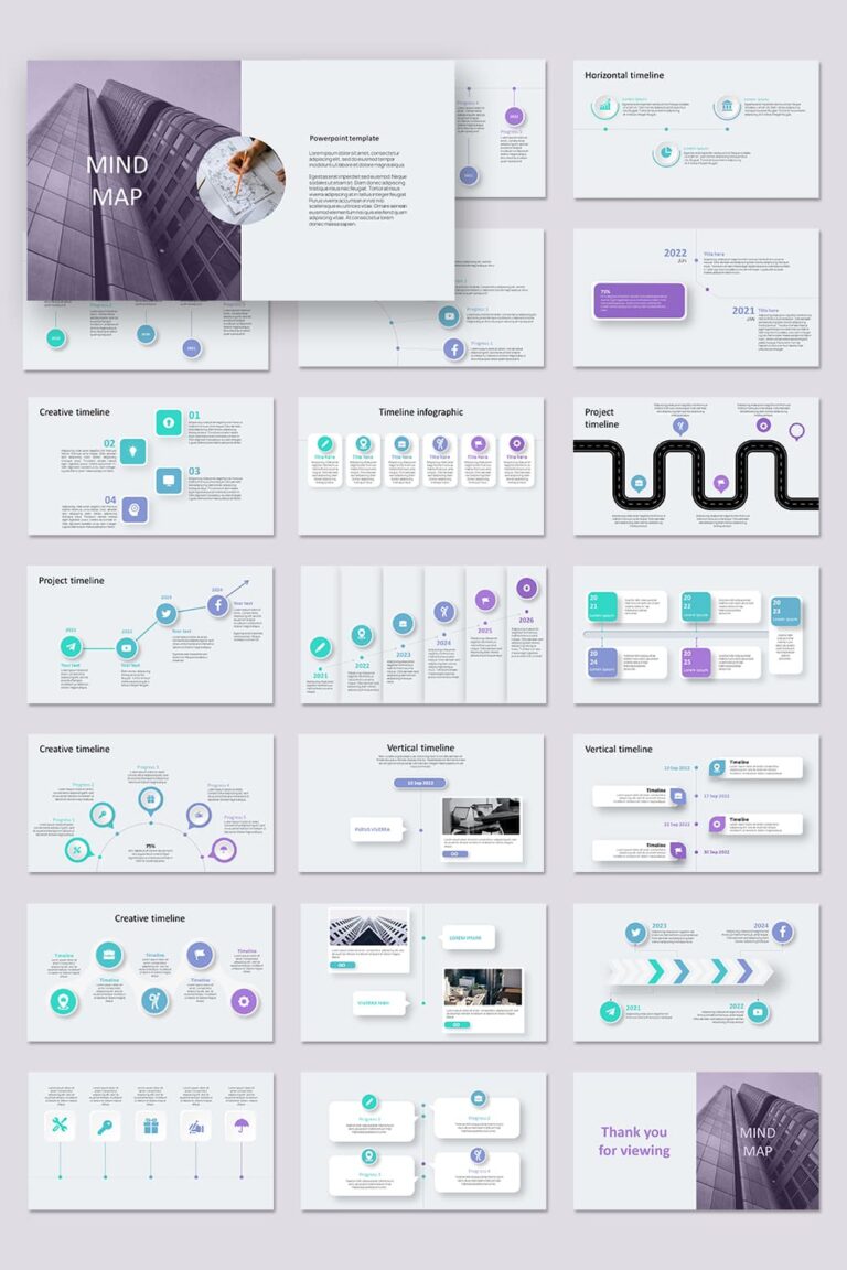 Mind Map Powerpoint Template – MasterBundles