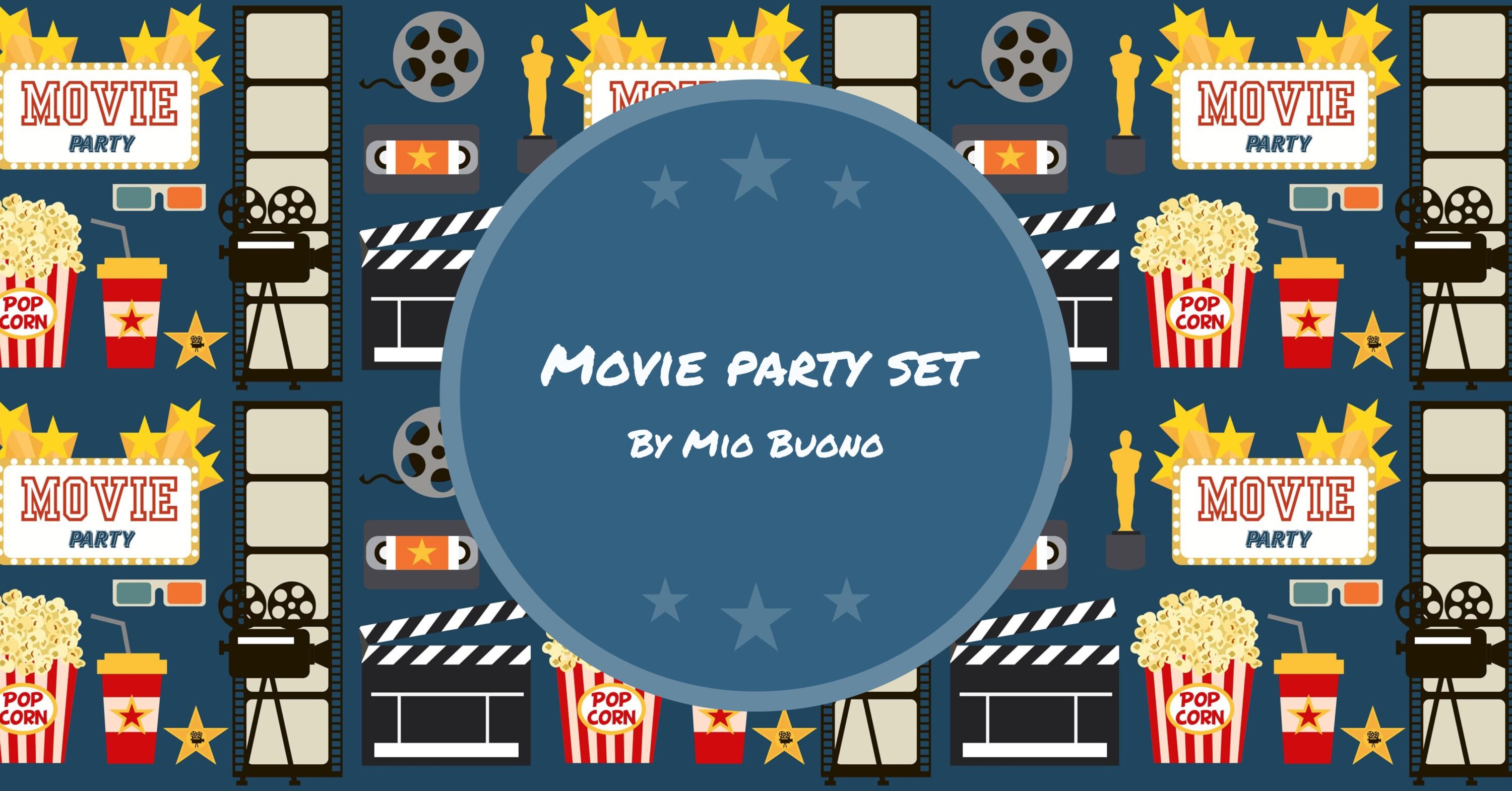 Movie Party Set – MasterBundles