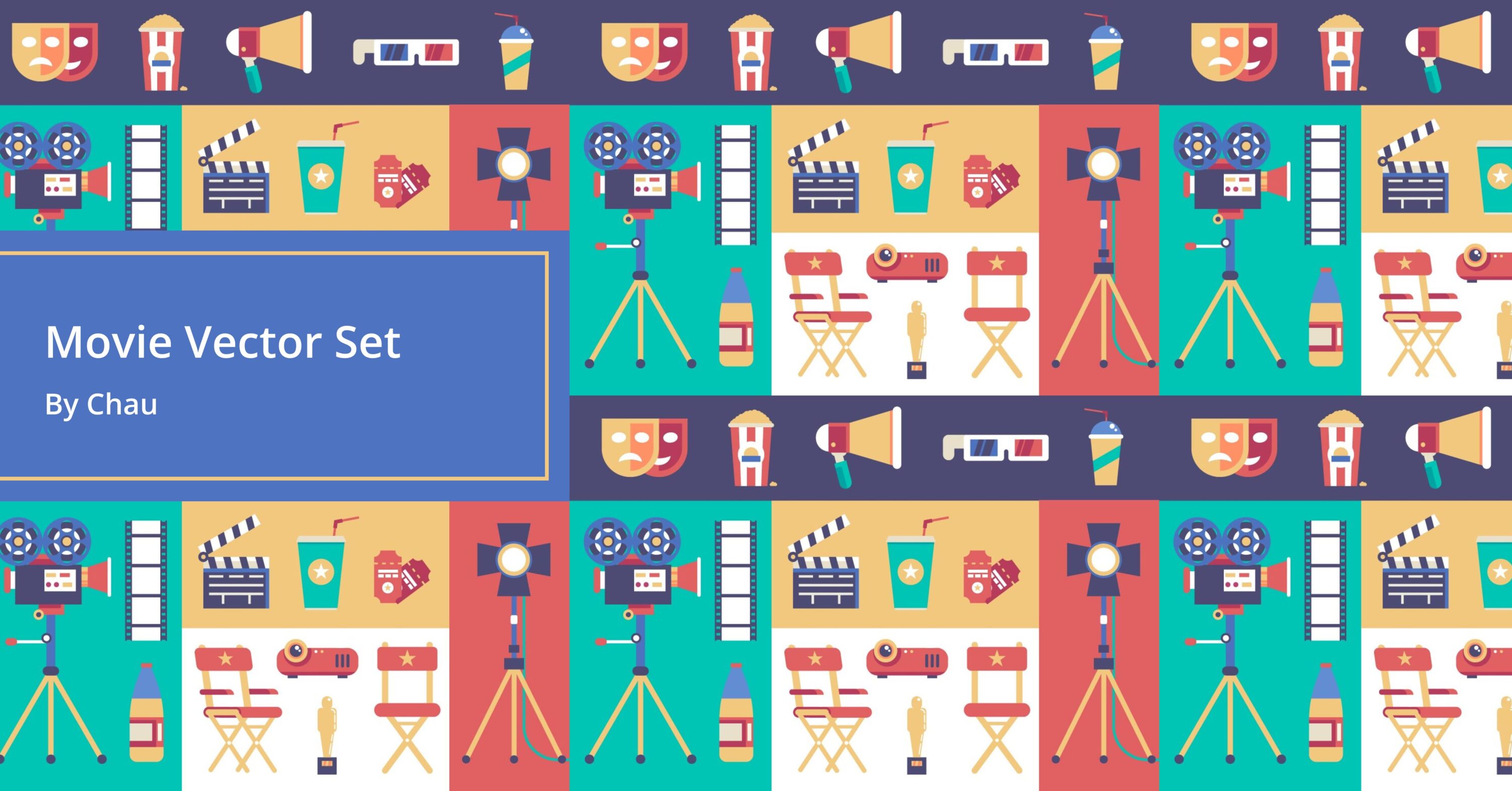 Movie Vector Set – MasterBundles