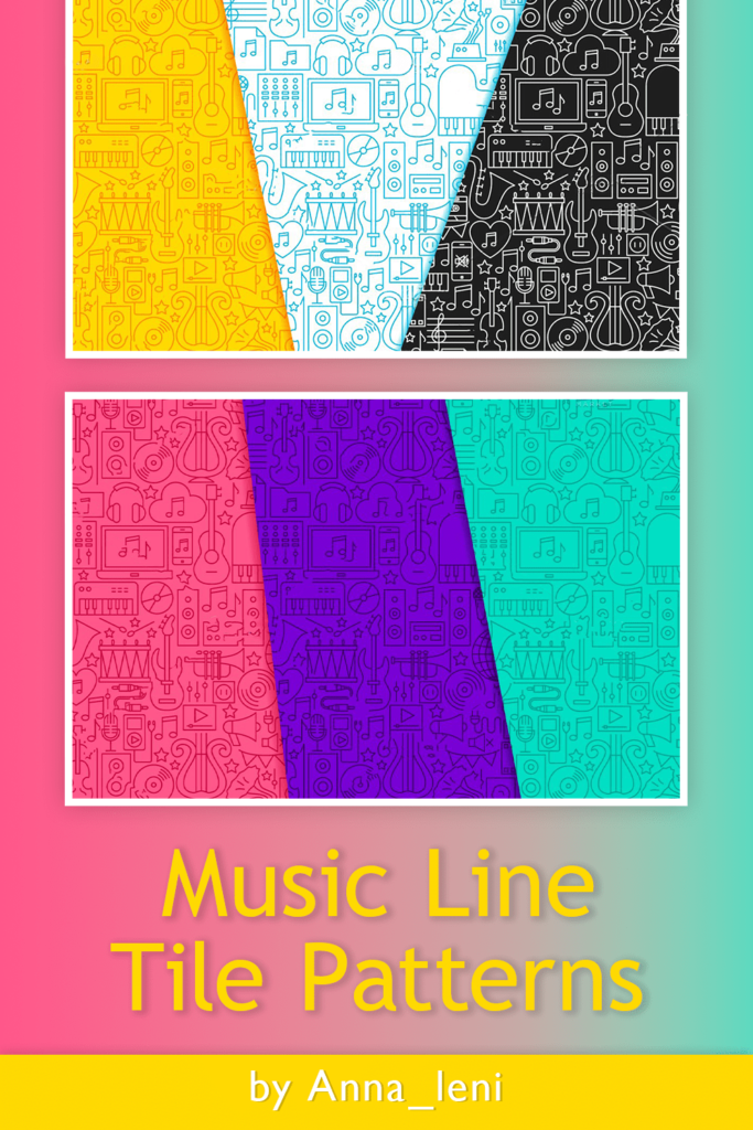 Music Line Tile Patterns – MasterBundles