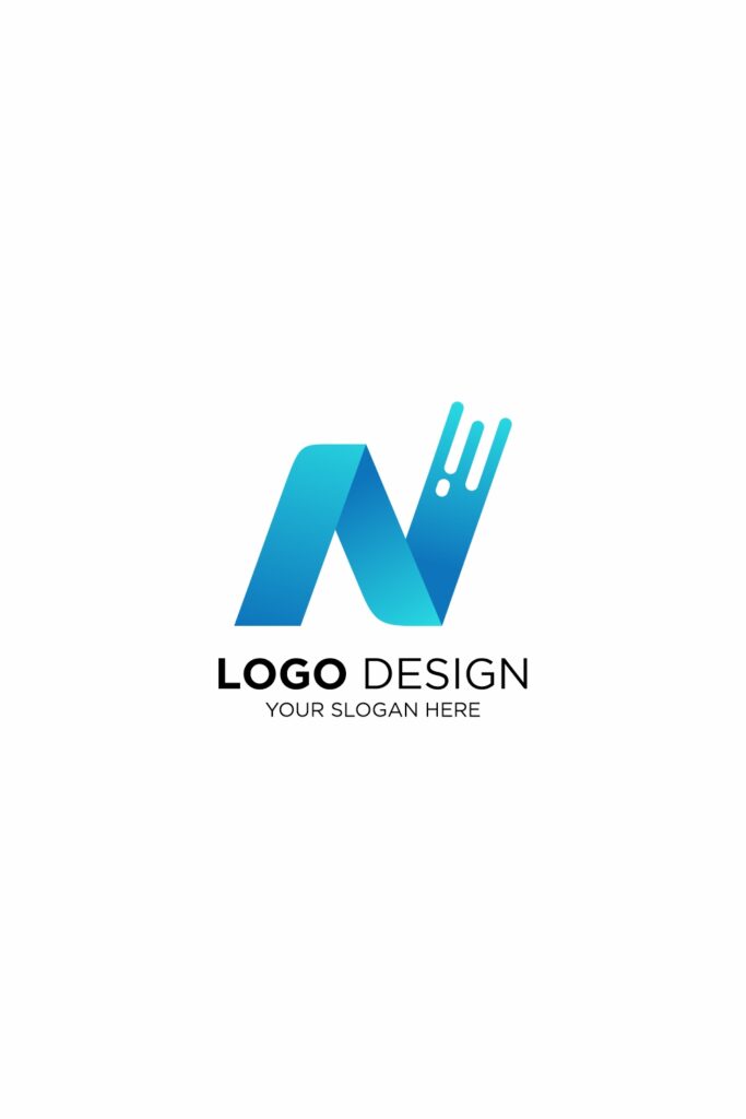 Creative N letter Logo Design Template - MasterBundles