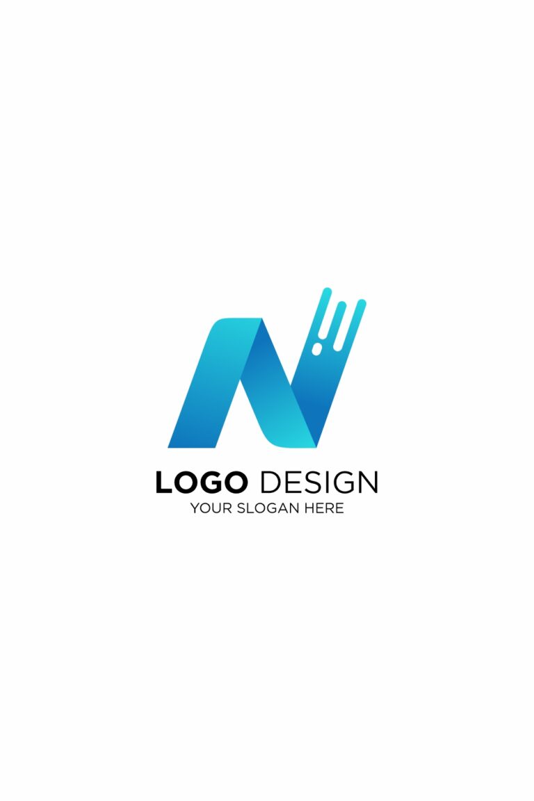 Creative N letter Logo Design Template - MasterBundles