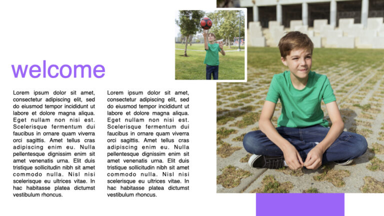 Summer School Powerpoint Template – MasterBundles