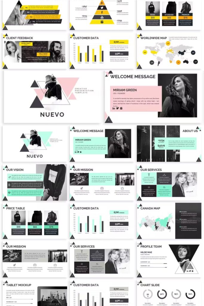 Nuevo - Abstract Powerpoint Template – MasterBundles