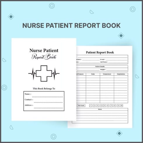 Nurse Patient Journal KDP Interior – MasterBundles