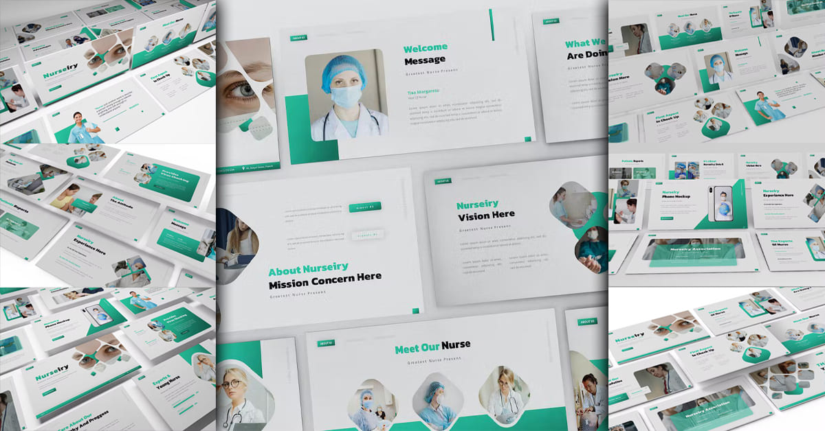 Nurseiry Powerpoint Presentation Template – MasterBundles