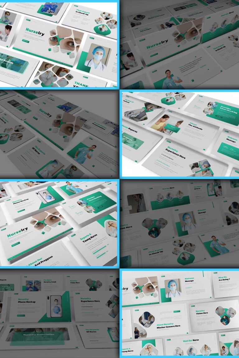 Nurseiry Powerpoint Presentation Template – MasterBundles