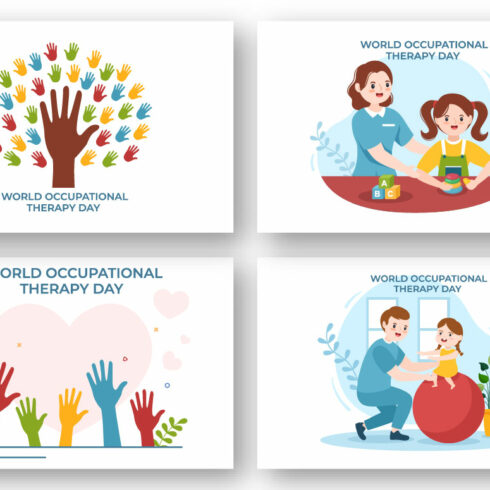 12 World Occupational Therapy Day Illustration | MasterBundles