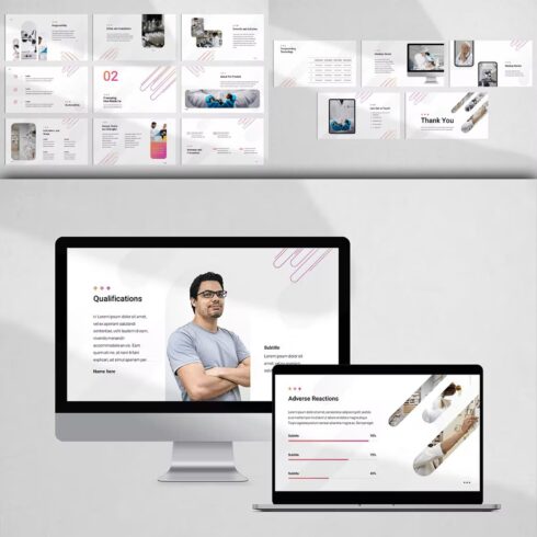 Pharmaceutical Presentation Slides Template – MasterBundles