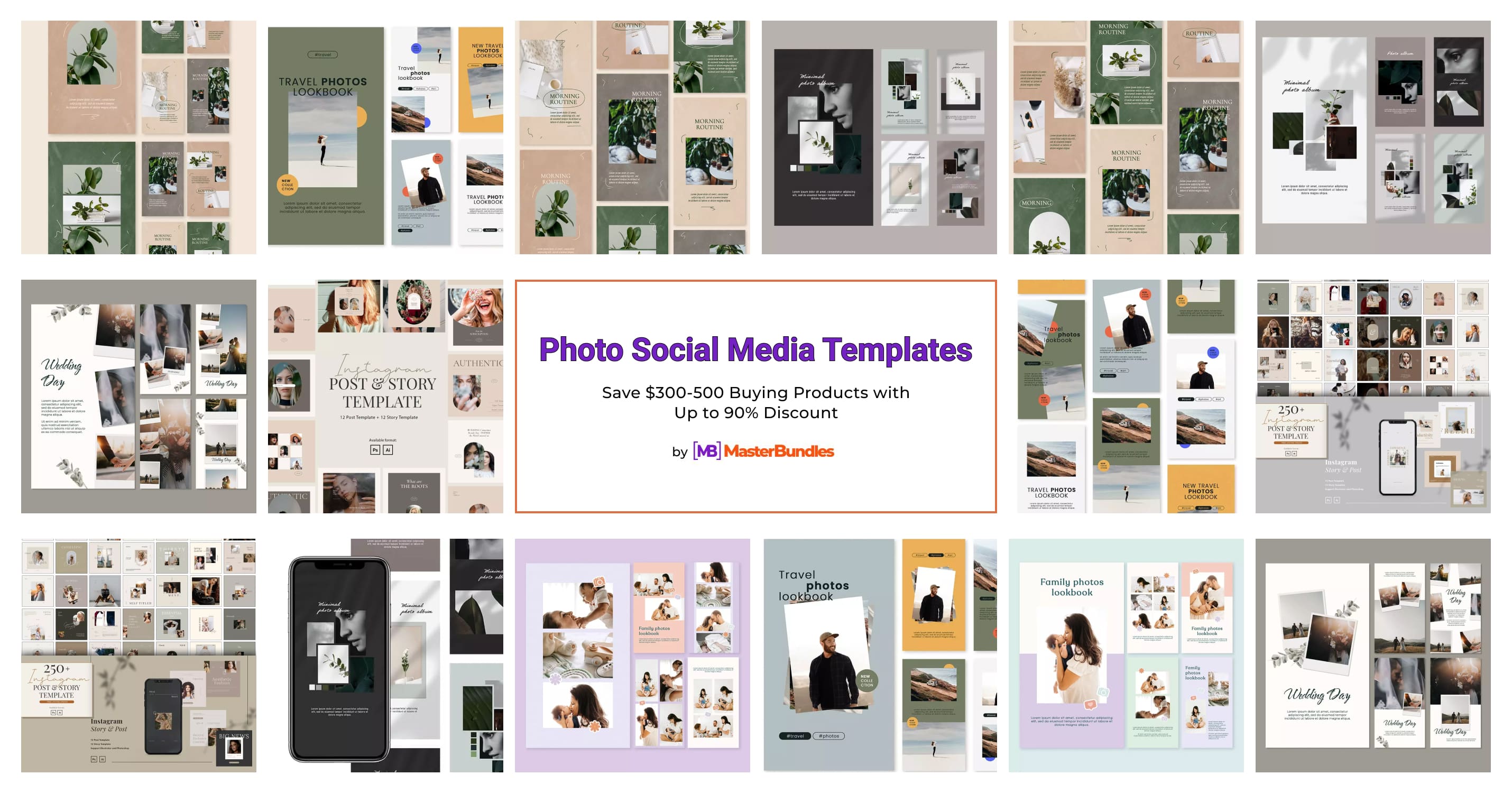 45+ Photo Social Media Templates for 2024 - MasterBundles