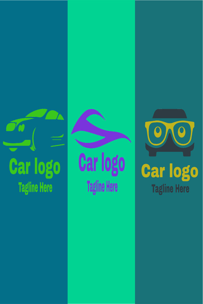3 unique car logos - MasterBundles