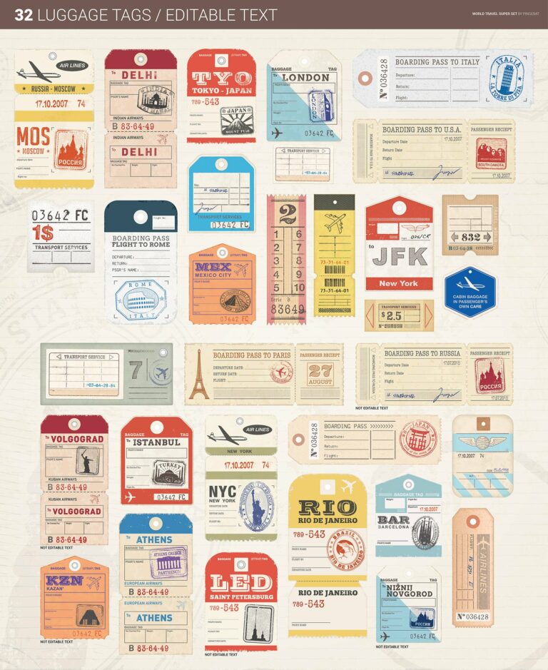 World Travel Super Set – MasterBundles
