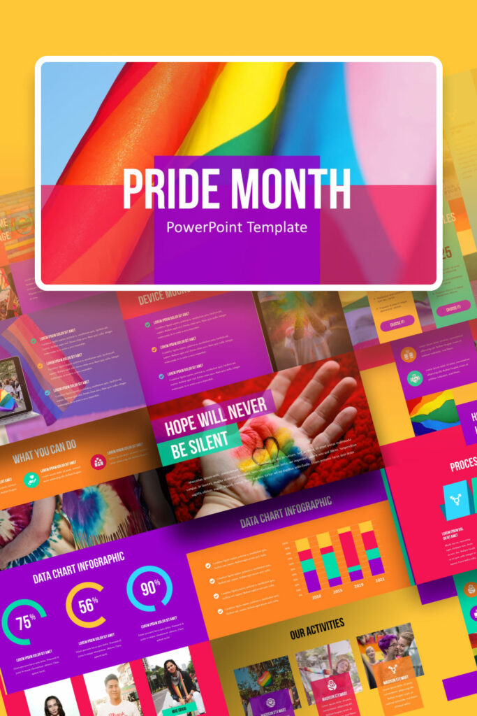 Pride Month Powerpoint Template – MasterBundles