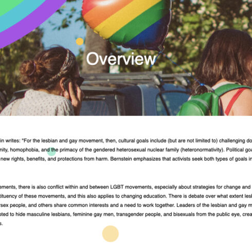 LGBT History Powerpoint Template | Master Bundles