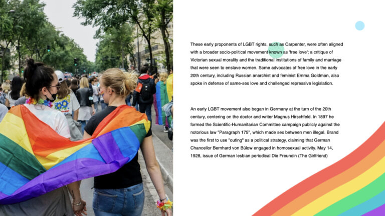 LGBT History Powerpoint Template – MasterBundles