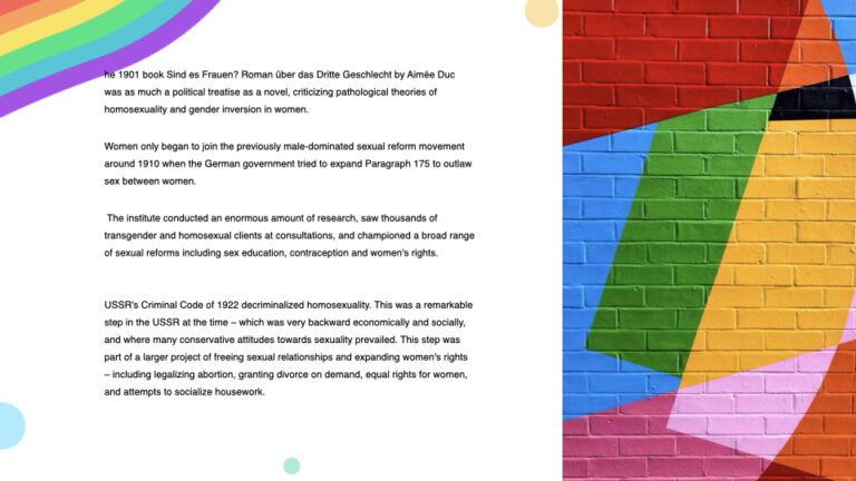 LGBT History Powerpoint Template – MasterBundles