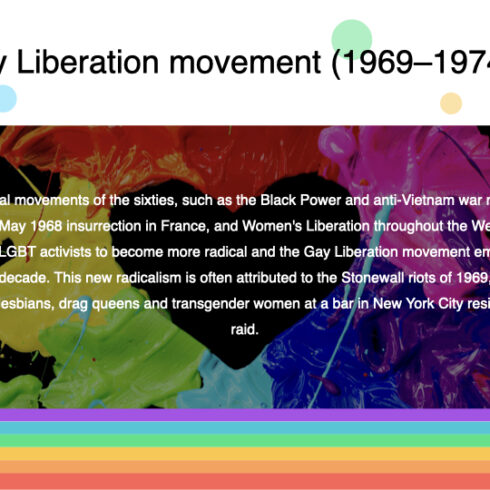 LGBT History Powerpoint Template | Master Bundles