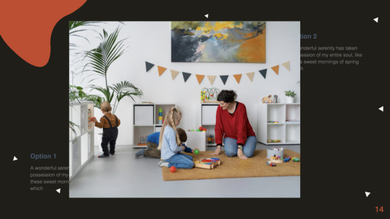 Cute Preschool Presentation Template – MasterBundles