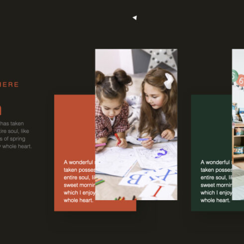 Cute Preschool Powerpoint Template | Master Bundles