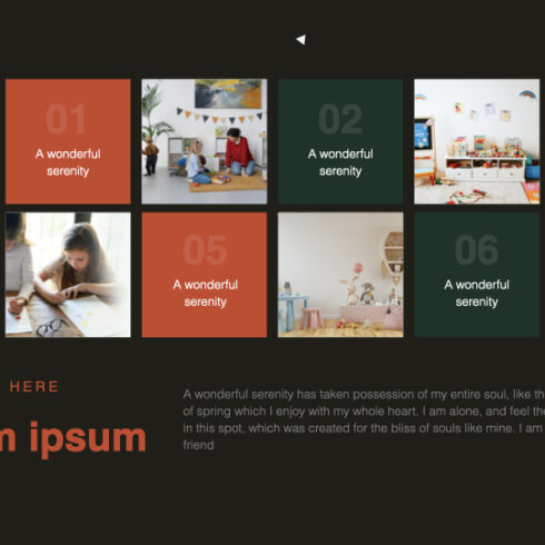 Cute Preschool Keynote Template | MasterBundles