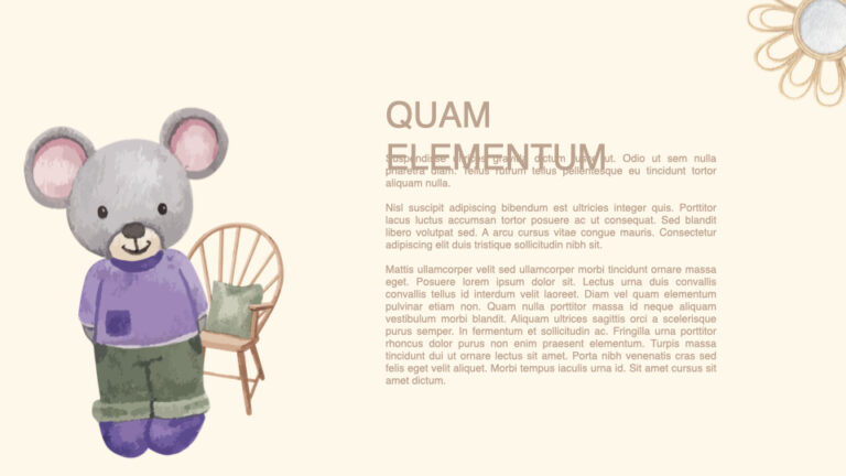 Preschool Graduation Powerpoint Template – MasterBundles