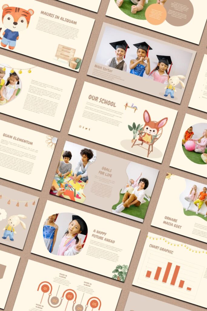Preschool Graduation Powerpoint Template – MasterBundles