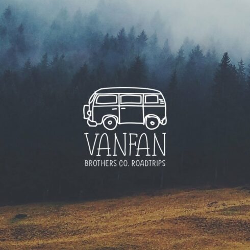 Retro Travel Logos & Fonts | Master Bundles