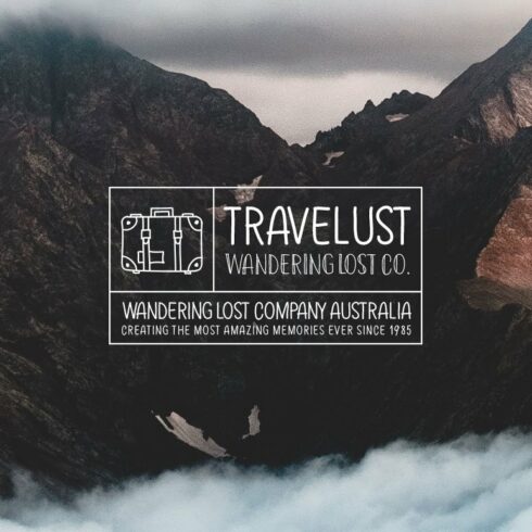 Retro Travel Logos & Fonts | MasterBundles