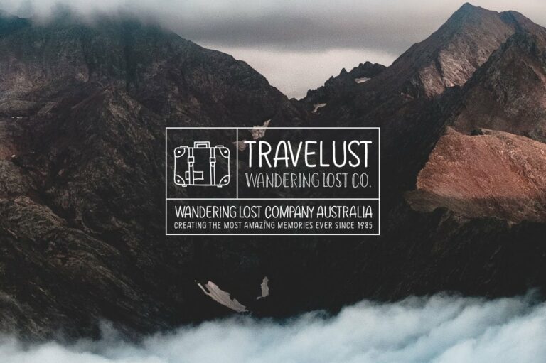 Retro Travel Logos & Fonts – MasterBundles