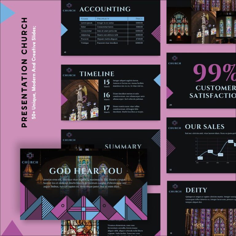 Presentation Church Template – MasterBundles