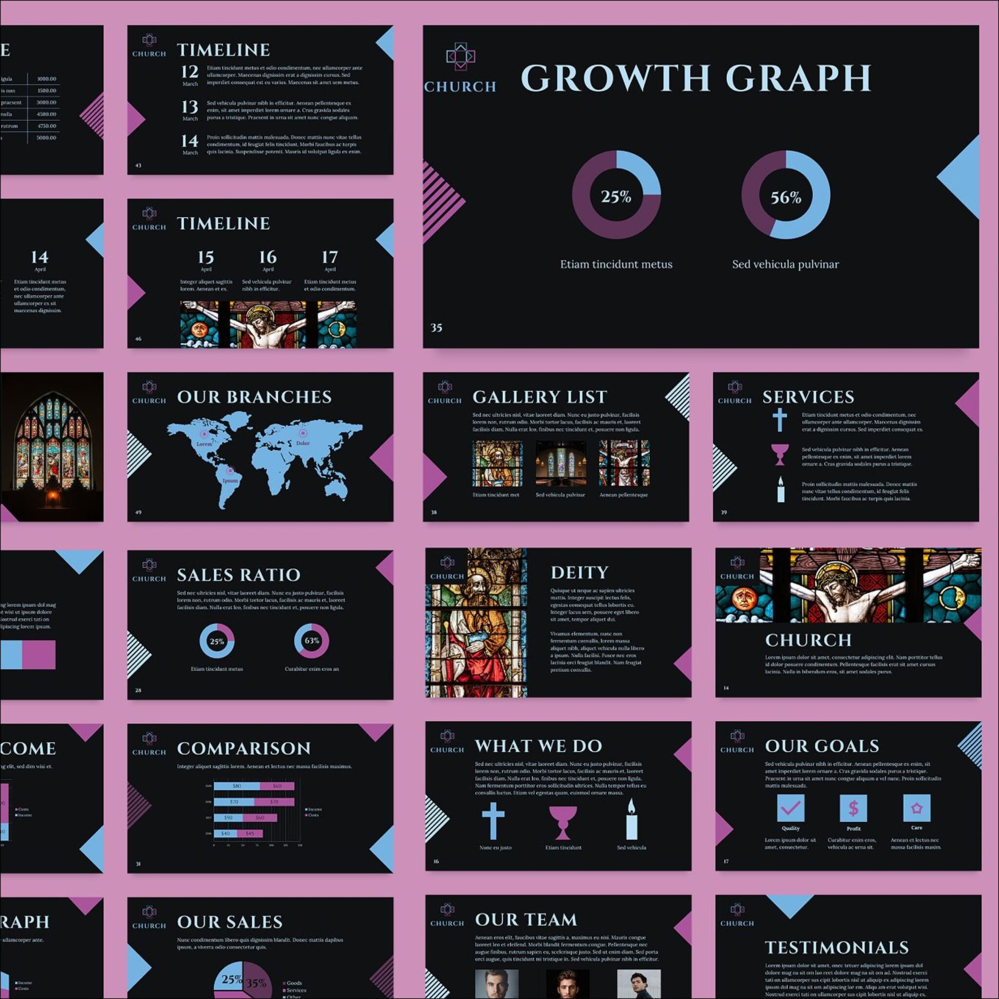 Presentation Church Template – MasterBundles