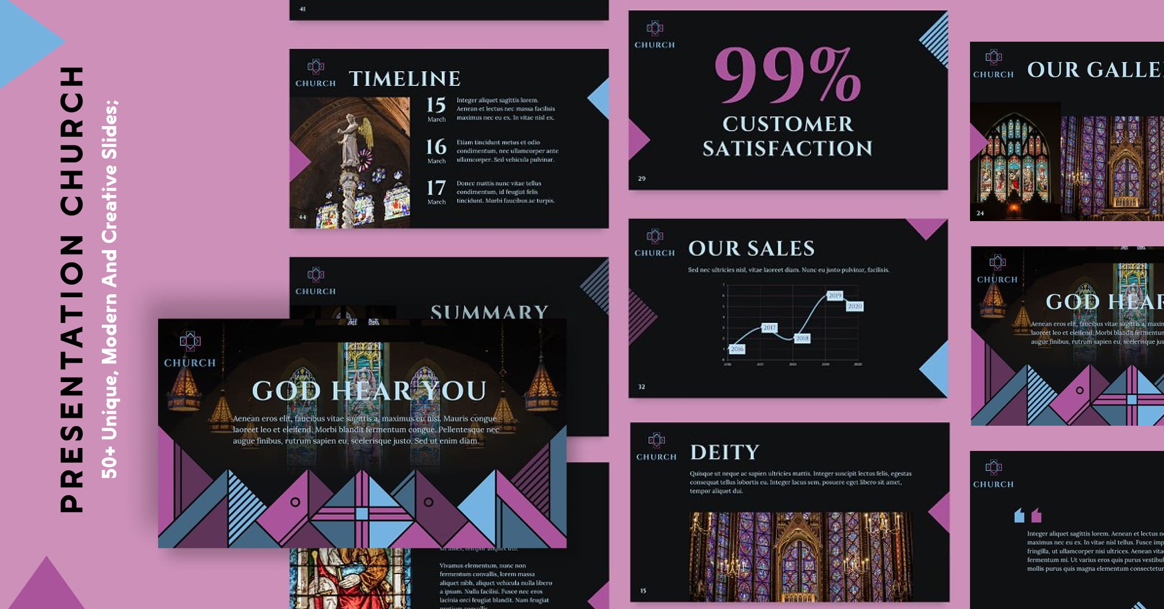Presentation Church Template – MasterBundles