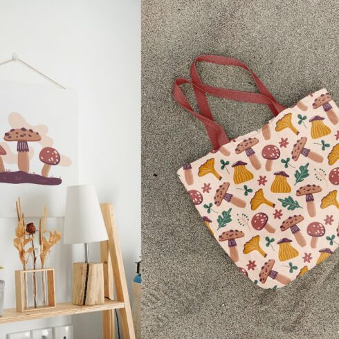 Mushrooms. Vector collection | Master Bundles