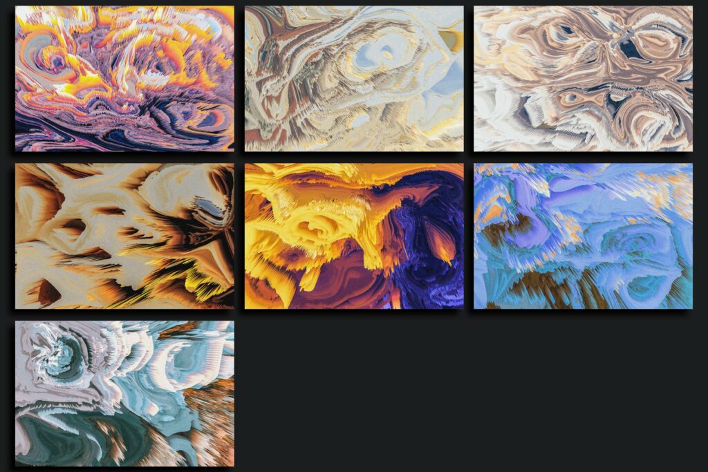 Chaos Theory - 25 Abstract Textures – MasterBundles