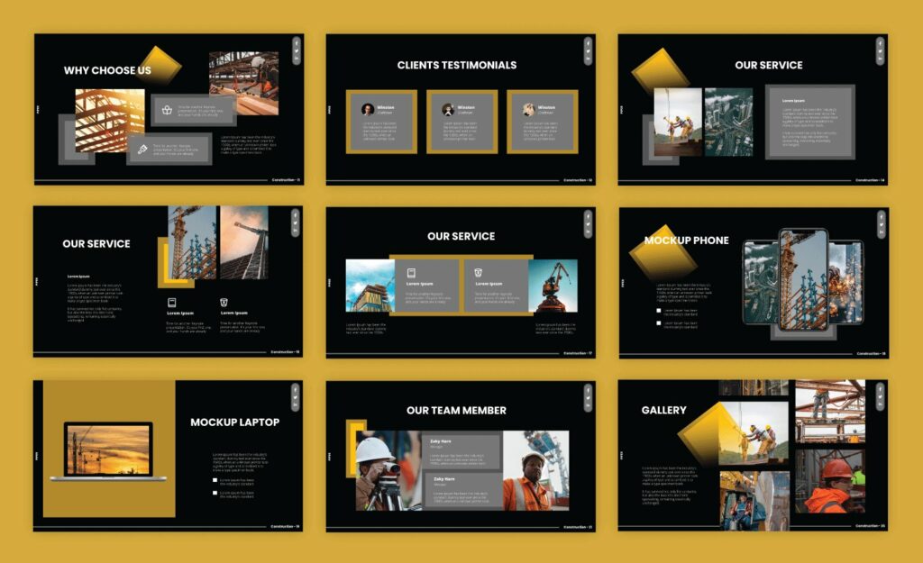 Construction Bundle Templates – MasterBundles