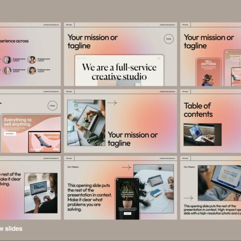 Pitch Deck - Gradient | Master Bundles