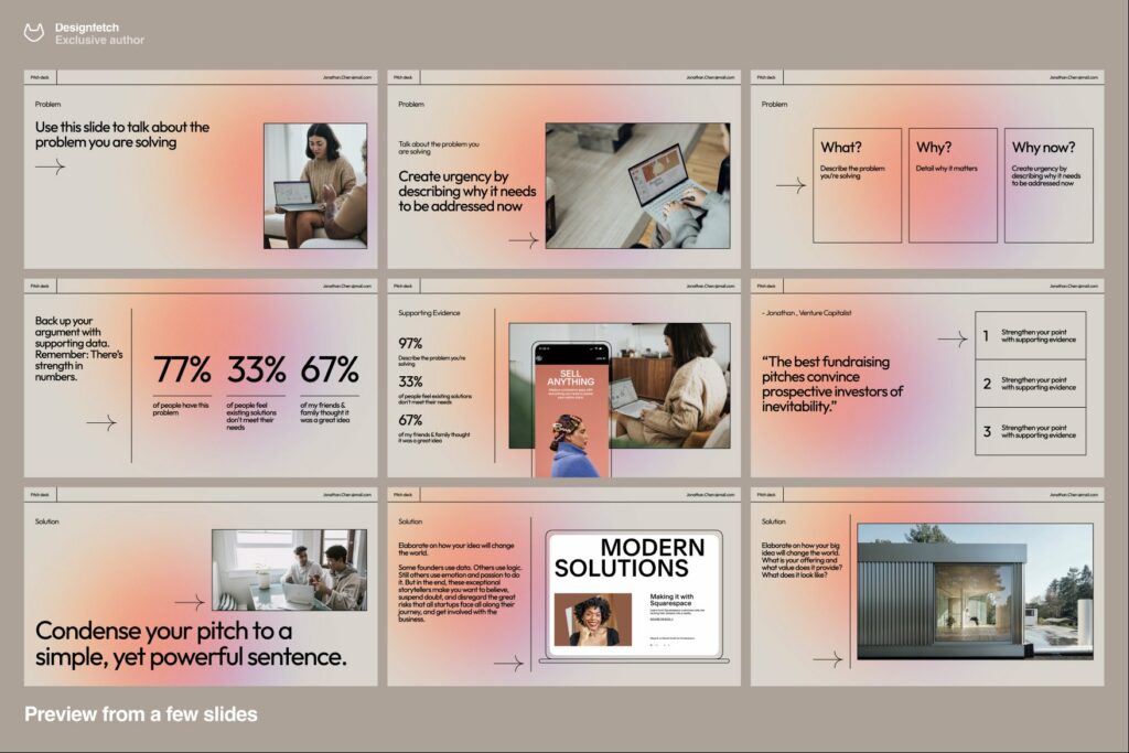 Pitch Deck - Gradient – MasterBundles