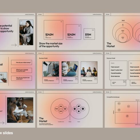 Pitch Deck - Gradient | Master Bundles