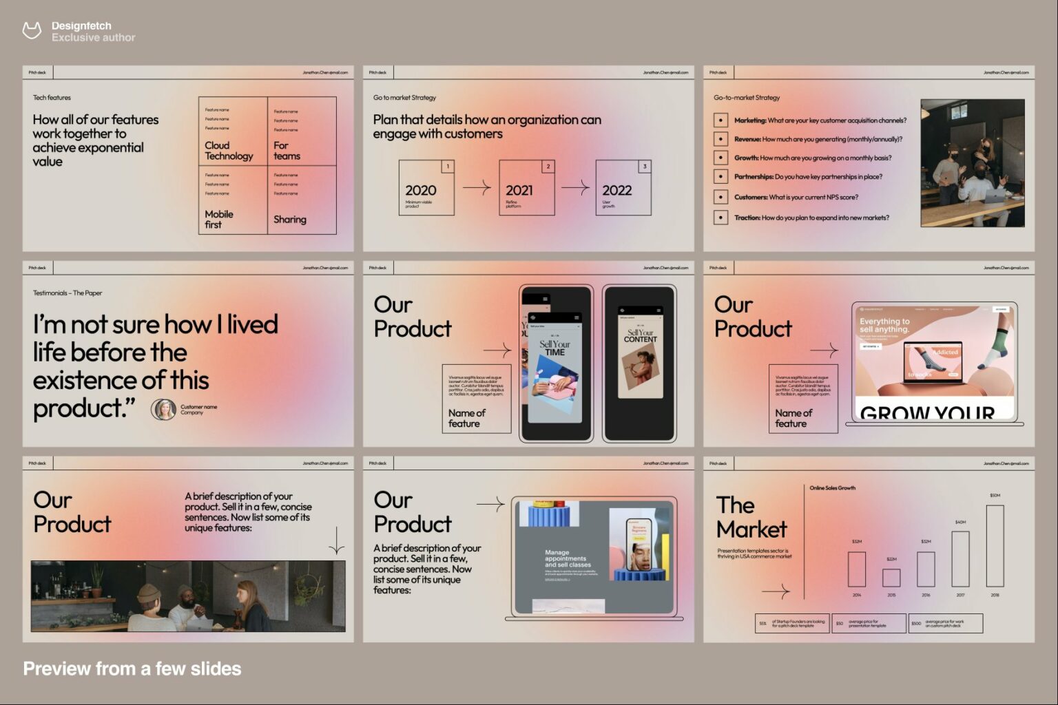 Pitch Deck - Gradient – MasterBundles