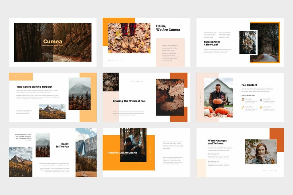 Cumea: Fall & Autumn Powerpoint – MasterBundles