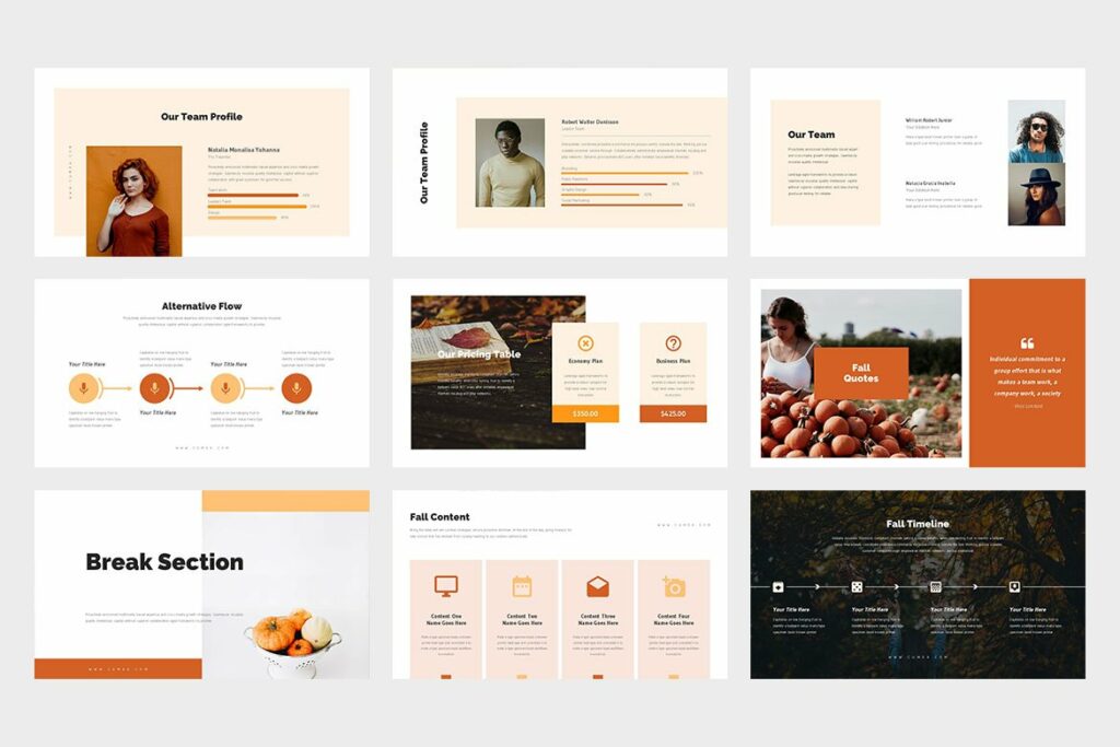 Cumea: Fall & Autumn Powerpoint – MasterBundles