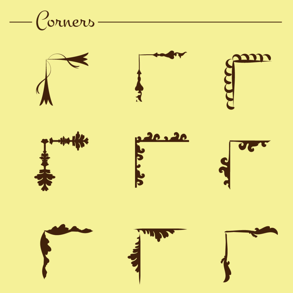 20 Ornaments Corners For Designers - Only $5 - MasterBundles