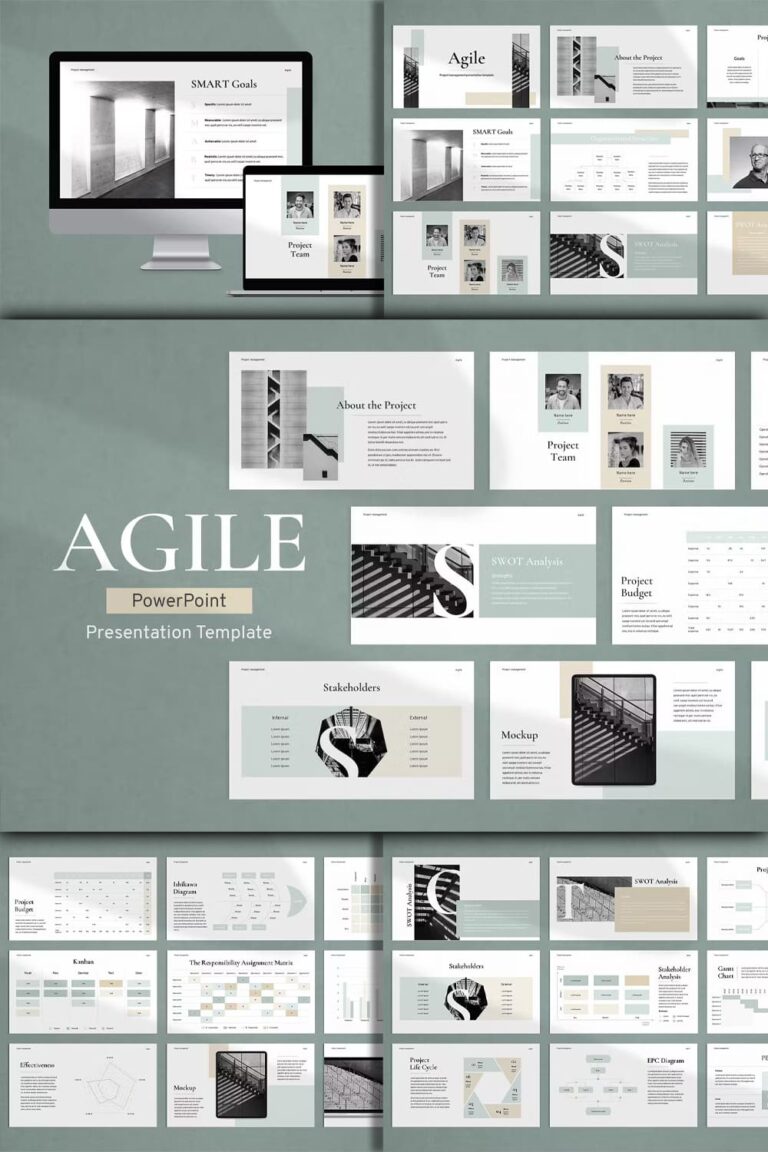 Project Management PowerPoint Presentation Template – MasterBundles