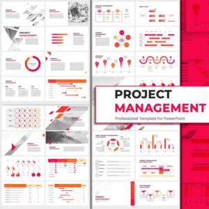 Project Management Dashboard Powerpoint Template – MasterBundles