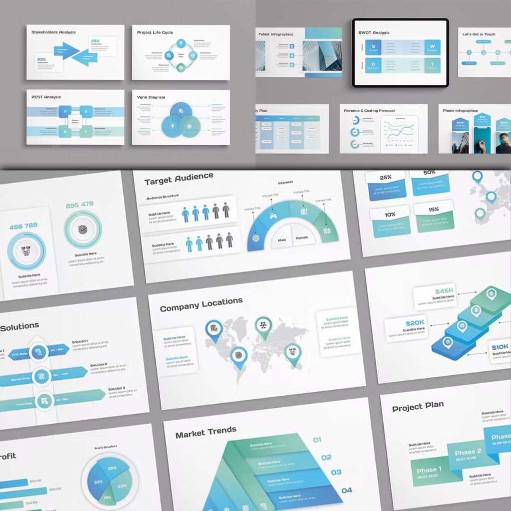 Project Management PowerPoint Presentation – MasterBundles