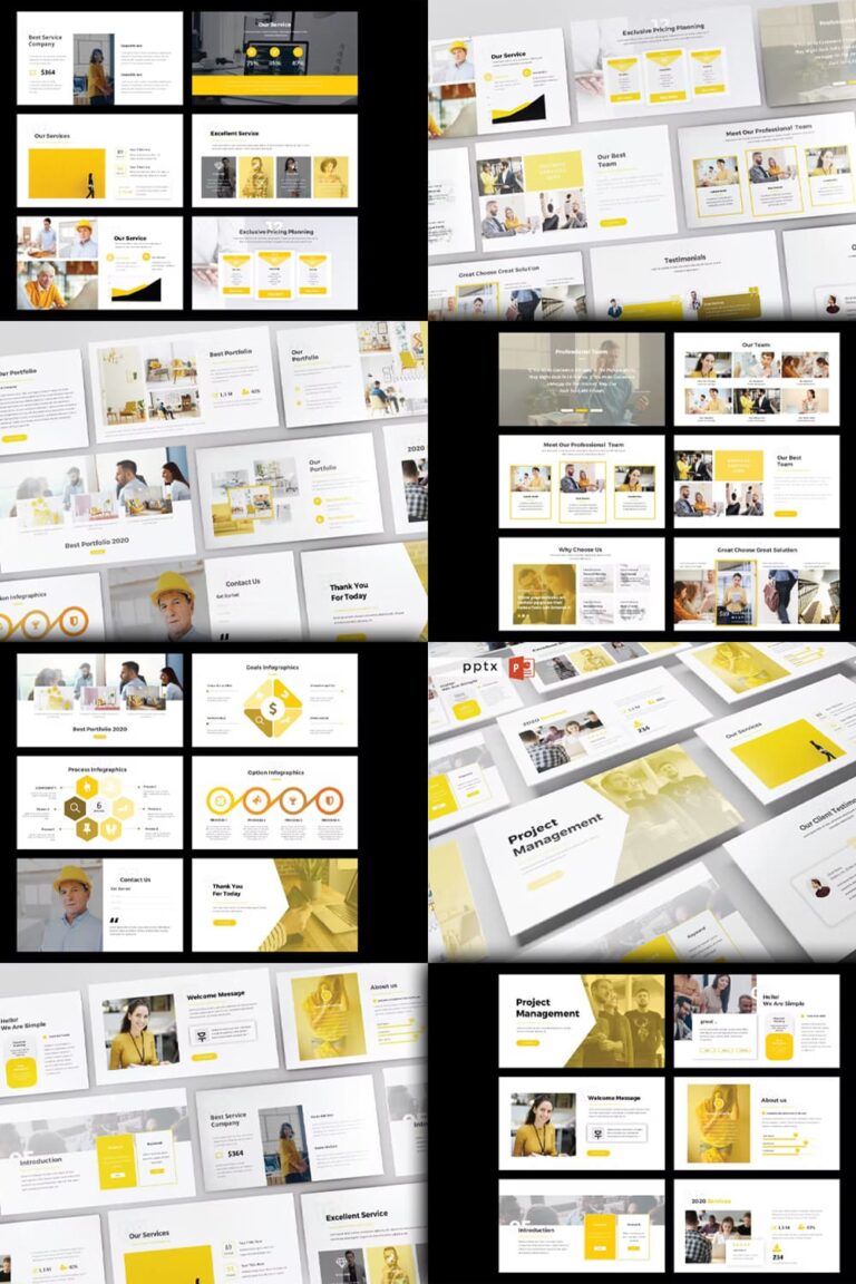 Project Management Powerpoint Template – MasterBundles