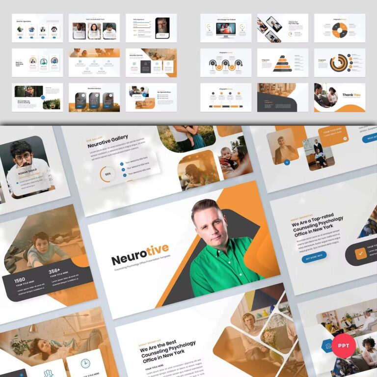 Psychology Presentation Template – MasterBundles