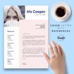 Iris Cooper Resume Bundle // Modern Resume CV Template for Microsoft ...