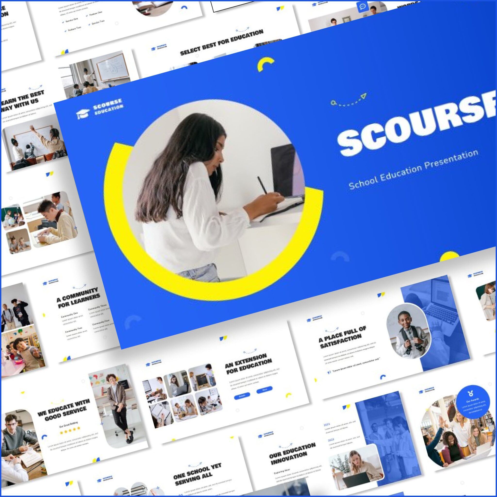 School Education PowerPoint – MasterBundles