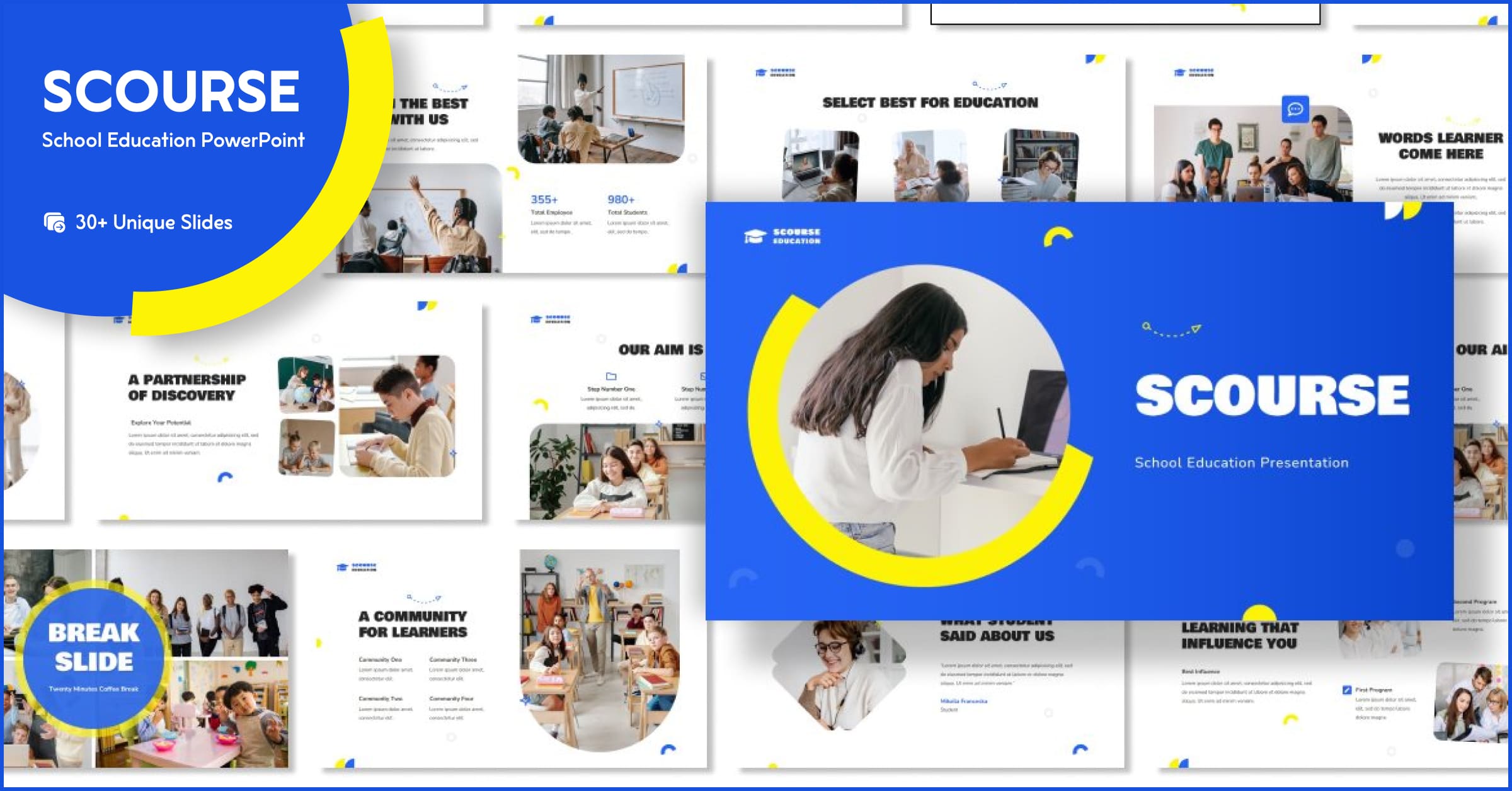 School Education PowerPoint – MasterBundles